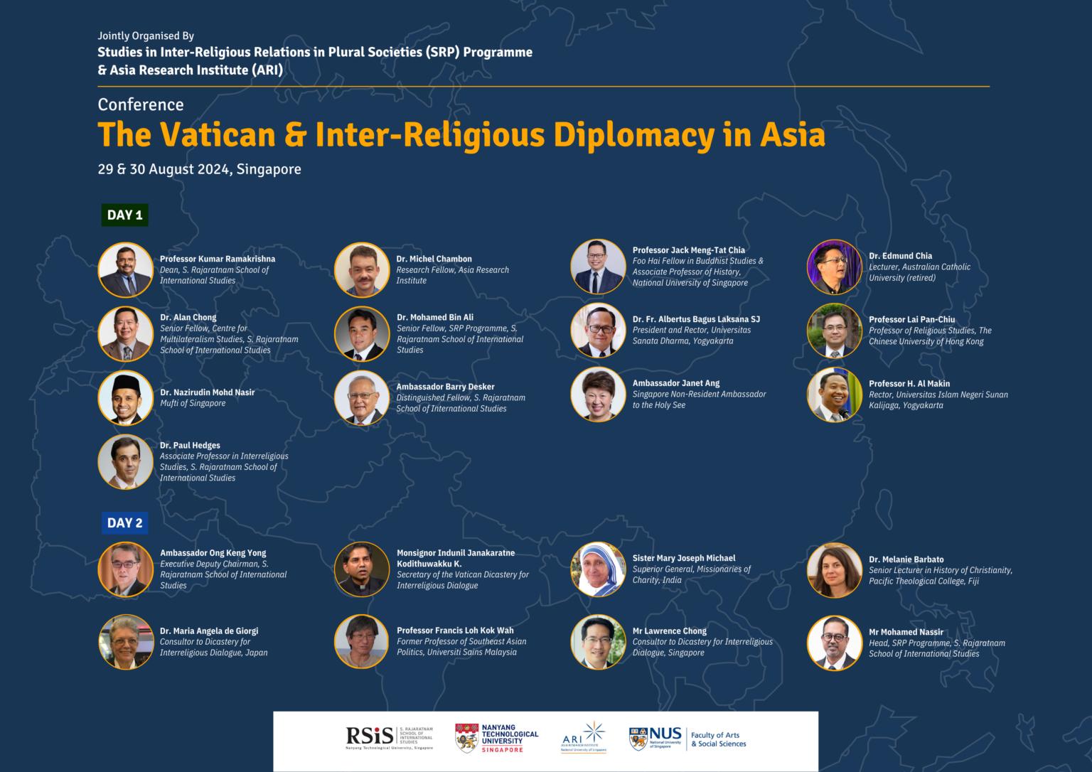 SRP Webinar on “The Vatican & Inter-Religious Diplomacy in Asia ...
